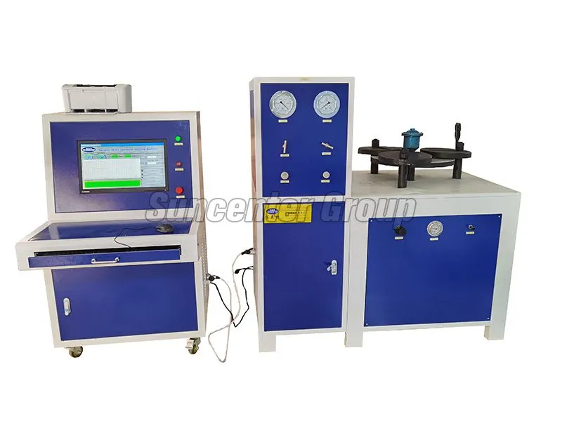 Breather Vacuum Relief Valves Test Bench
