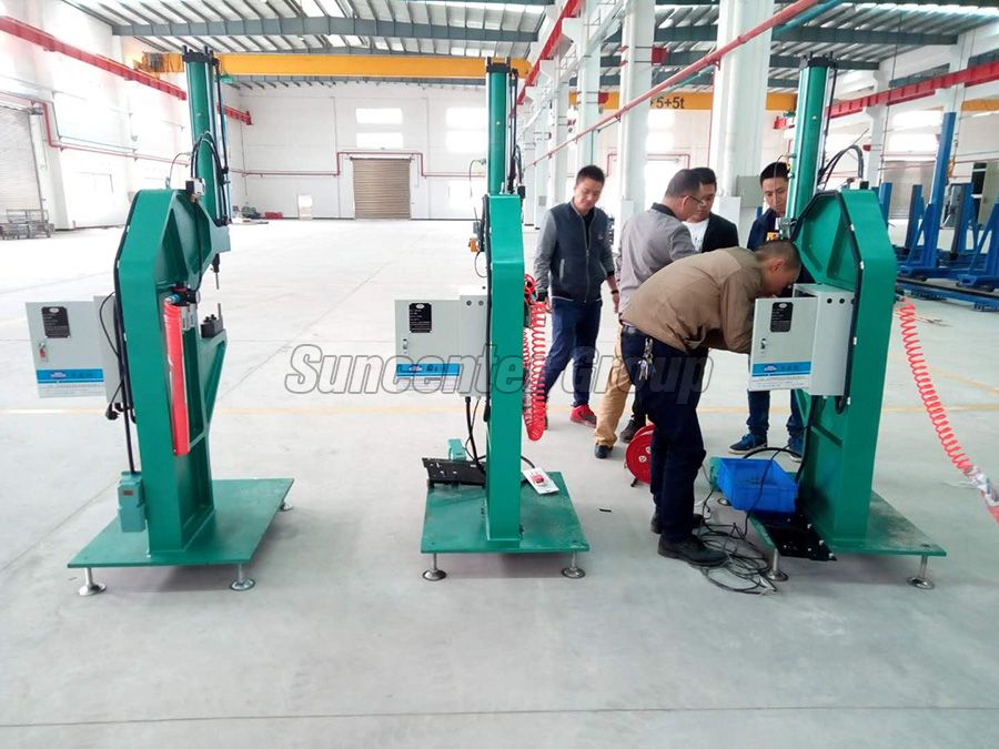 Rivetless Riveting Machine with 8T Power