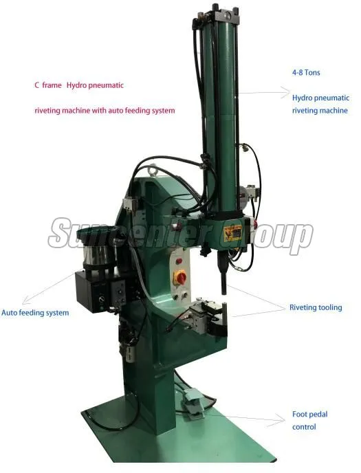 Bolt and Nut Riveting Machine