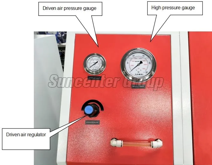 Suncenter Hydraulic Pressure Resistant Blasting Test Bench