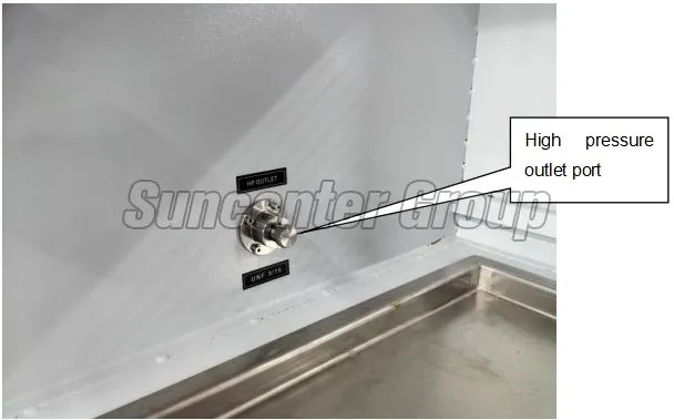 Suncenter Hydraulic Pressure Resistant Blasting Test Bench