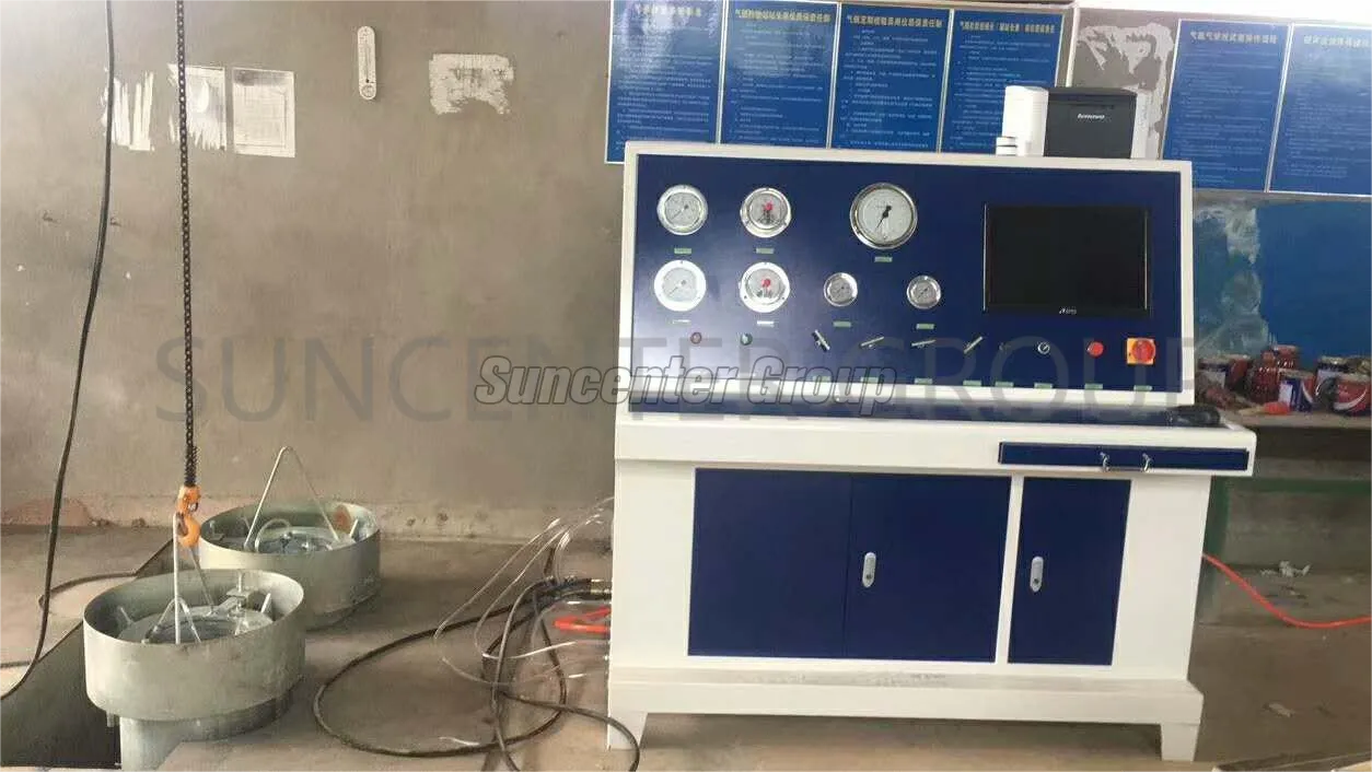 Gas Cylinder Hydrostatic Test Machine