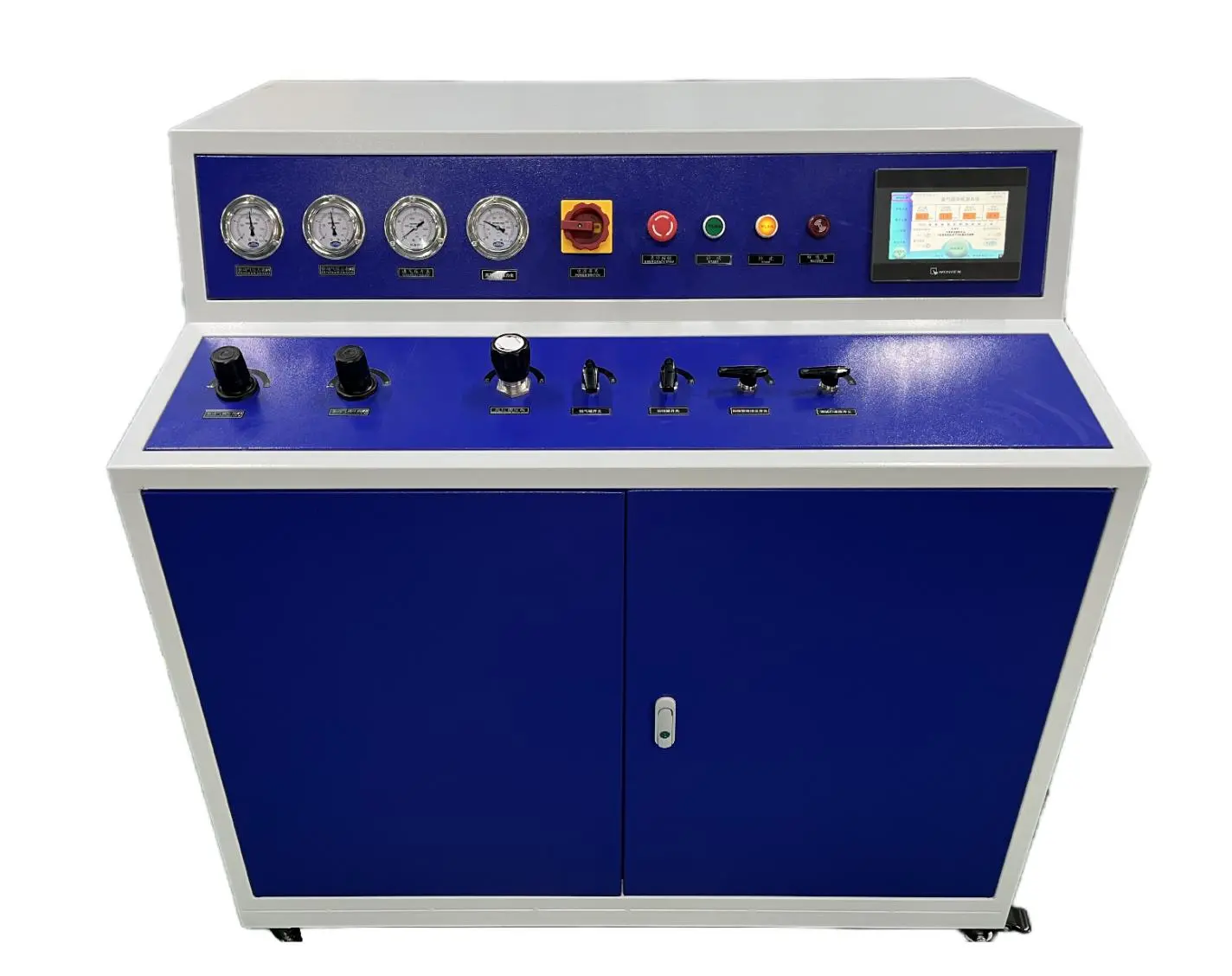 Helium Gas Recovery and leakage detection system