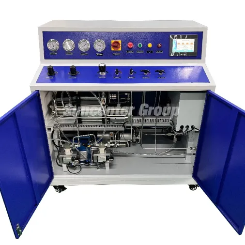 Helium Gas Recovery and leakage detection system