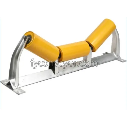 35° 45° trough roller for carrying materials