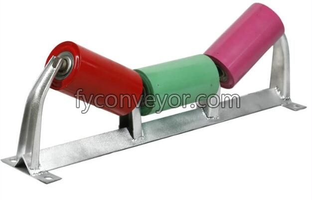 35° 45° trough roller for carrying materials