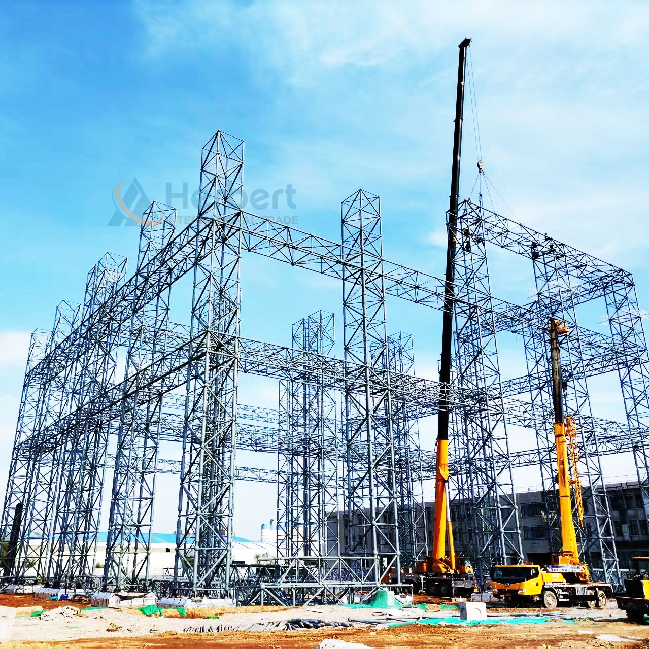 Space Frame Buildings, Prefab Space Frame Park, Playground Space Frame