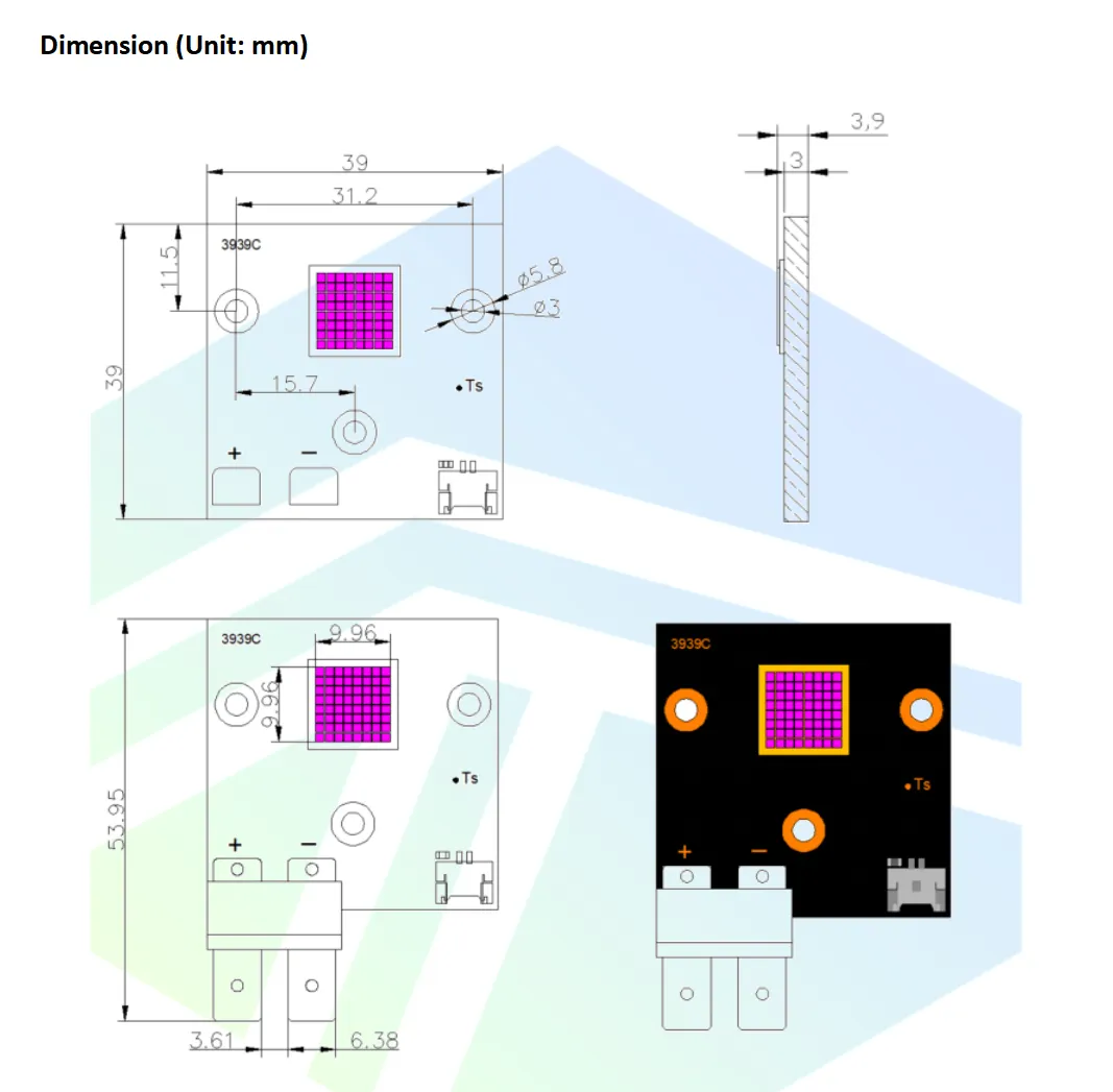 200w UV COB, UV COB LED，UV led for ink curing