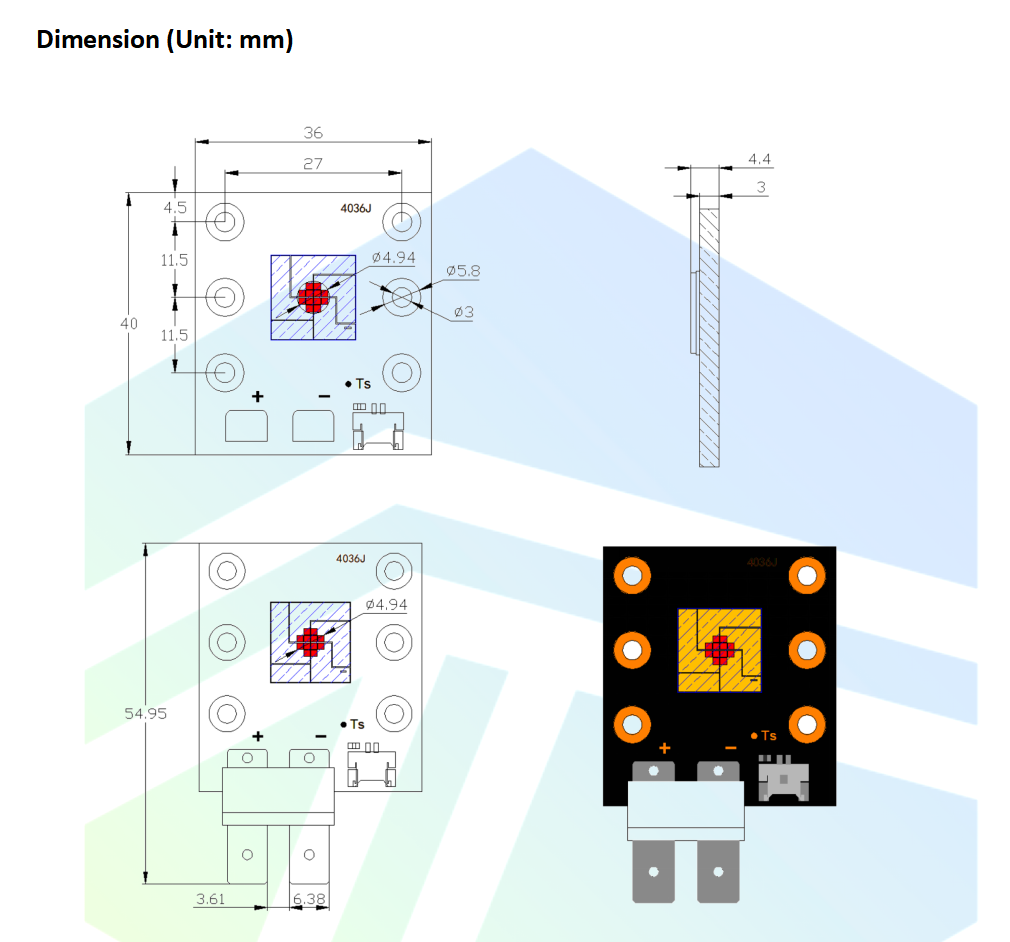 ir cob, high power IR cob, IR940nm