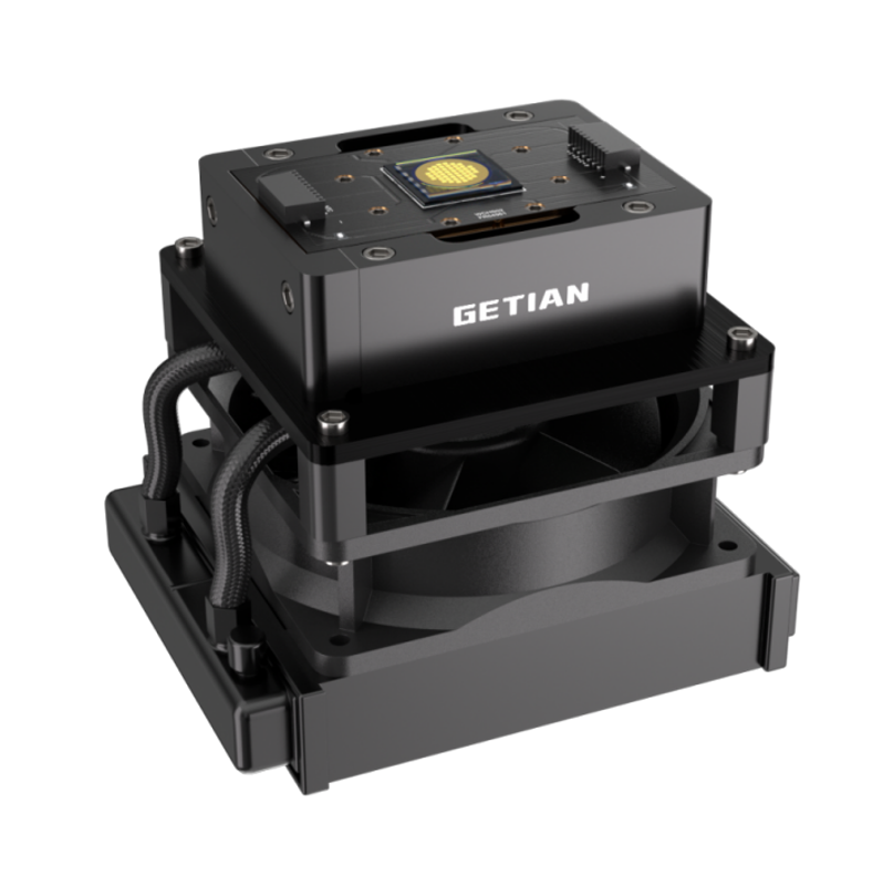 600W Liquid Cooled LED Module | High Power Water Cooling COB LED - Getian