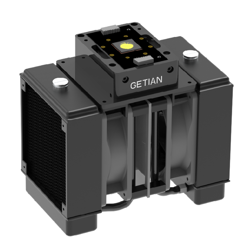 Liquid Cooling LED Module 1500W, 1500W COB with heatsink