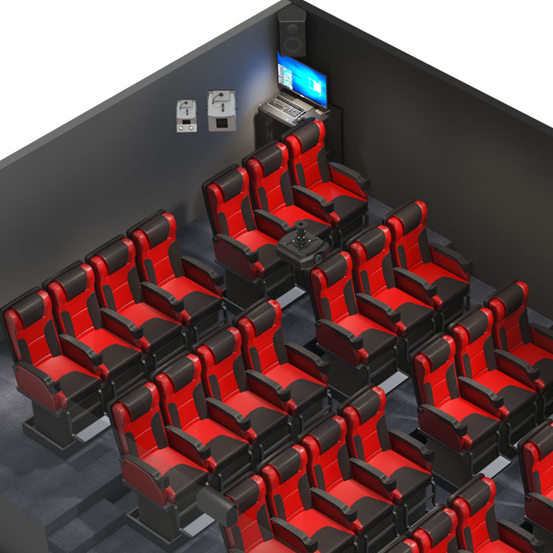 5D Dynamic Cinema, 2/3/4 Seats Electric 5D Cinema | VCAN