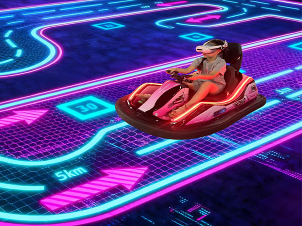 Lihgt Drift Snake MR Go Kart Experience Projected Race Kart Fusion