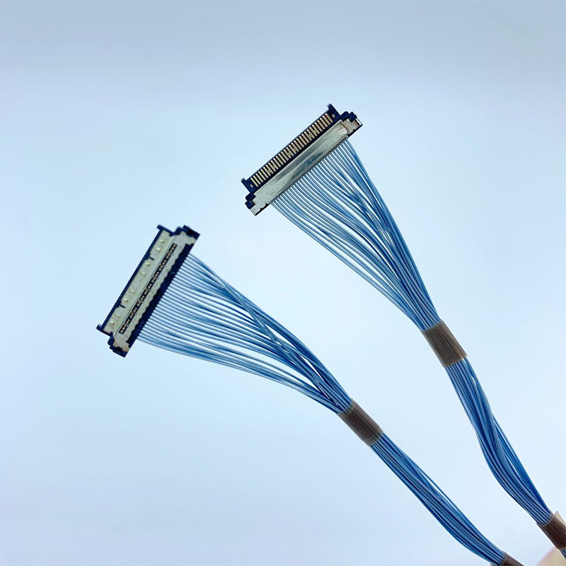 Conector LVDS Cable 40 # Línea micro coaxial Echada 0.5Pitch A30LMSG ...