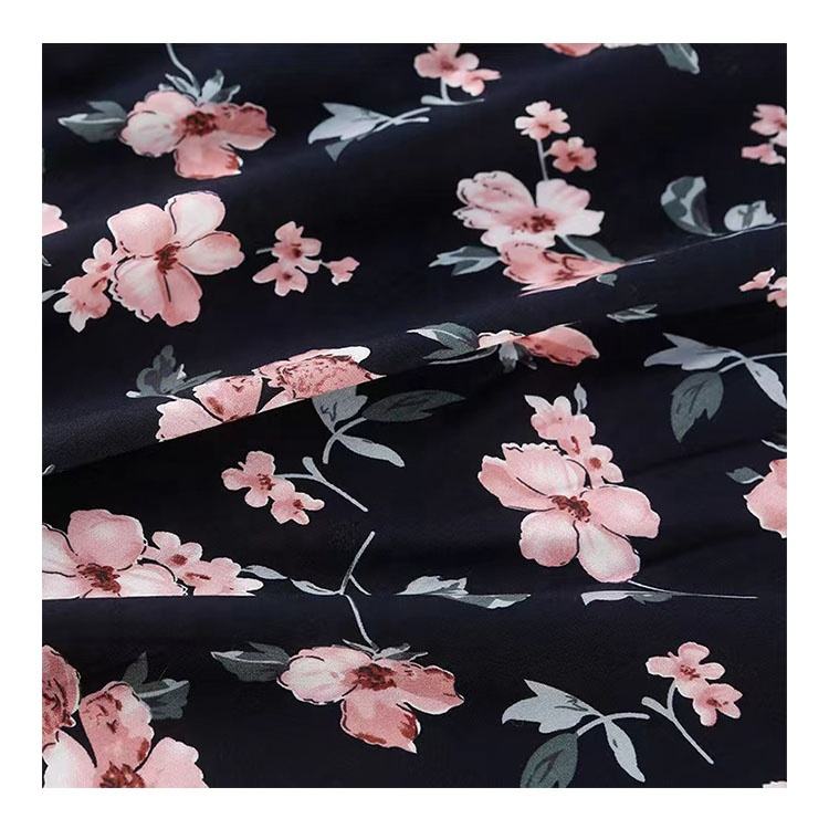 Rayon slub printing fabric customozed and ready goods