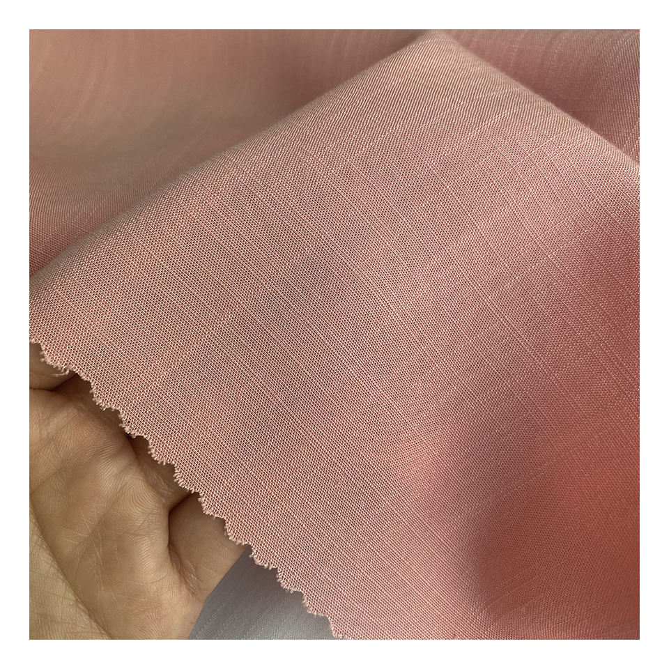 Rayon slub printing fabric customozed and ready goods