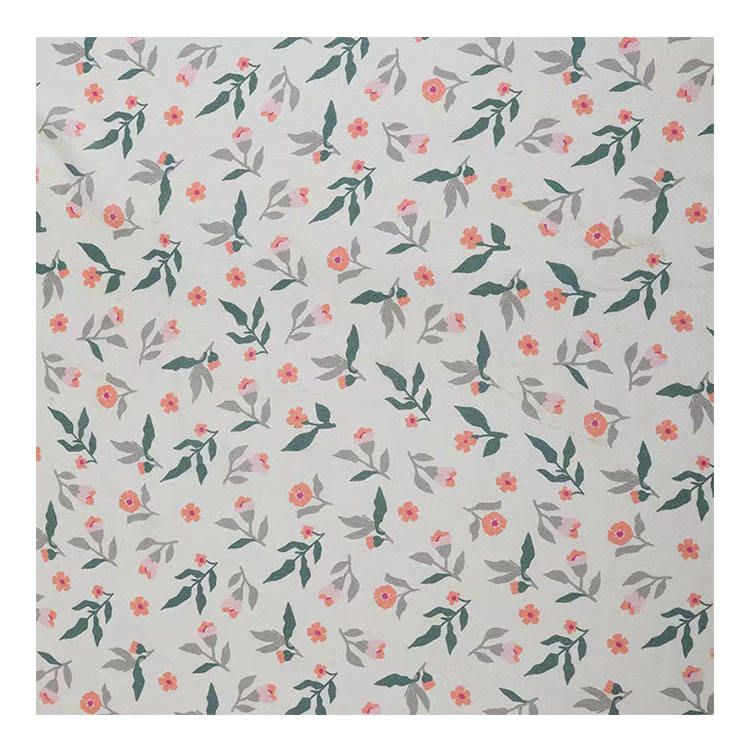 Rayon slub printing fabric customozed and ready goods