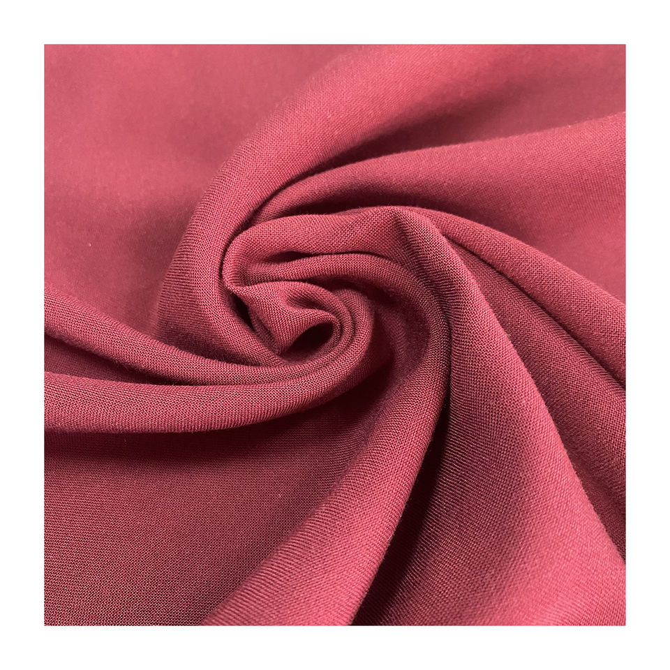 Rayon challie twill fabric large factory