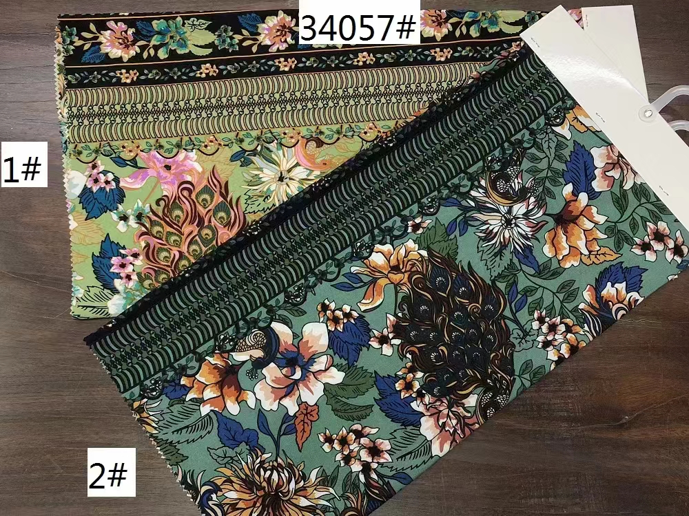 Rayon fabric large production factory in north of China