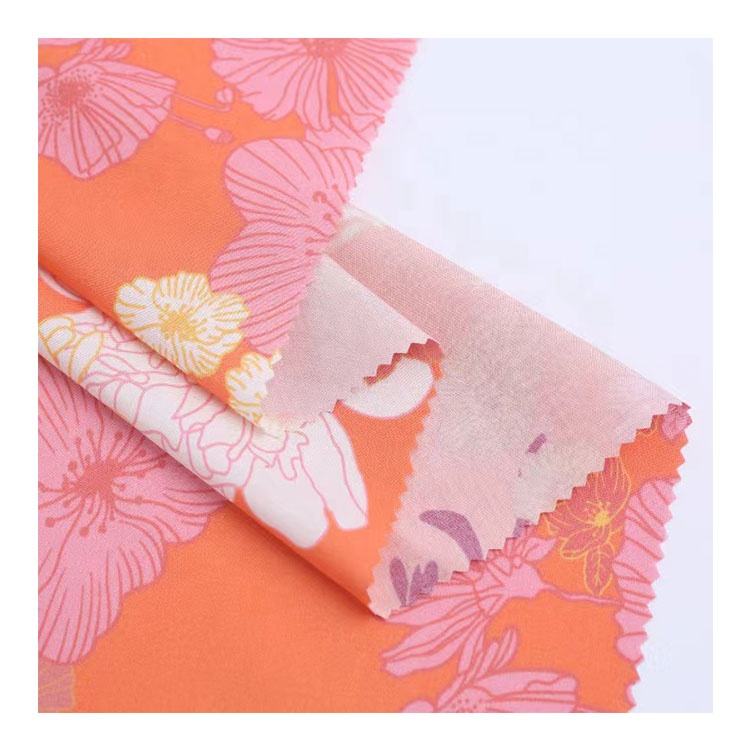 Rayon slub printing fabric customozed and ready goods