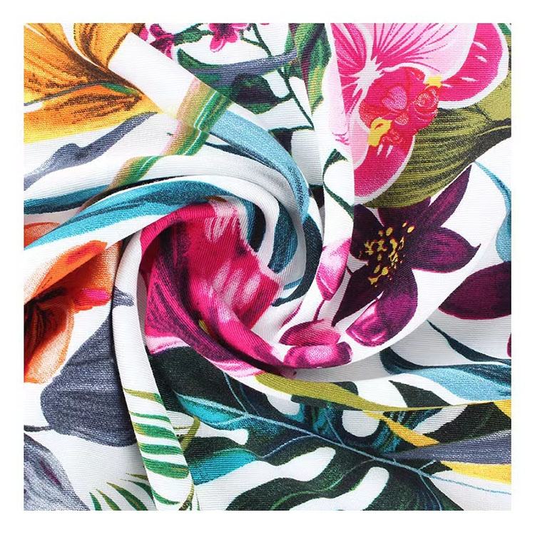 Rayon slub printing fabric customozed and ready goods