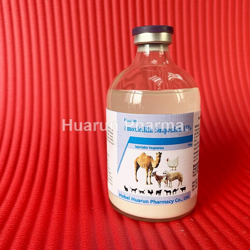 Inyección de amoxicilina