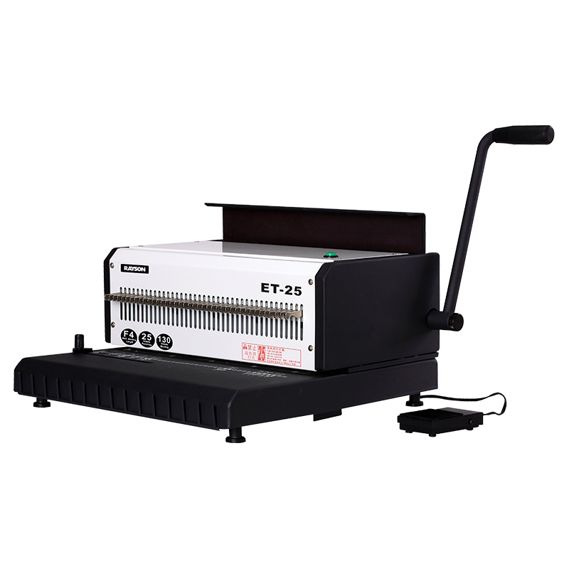 DOUBLE LOOP WIRE BINDING MACHINE-ET-25