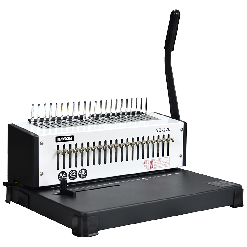COMB BINDING MACHINE-SD-220
