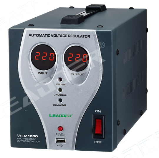 Automatic Voltage Regulator / Leadder / Digital Display / Usb / 220V ...