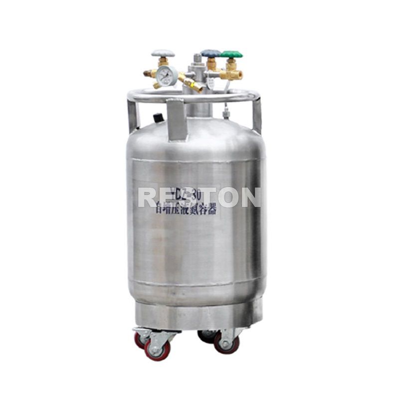 Self-pressurized Liquid Nitrogen Container
