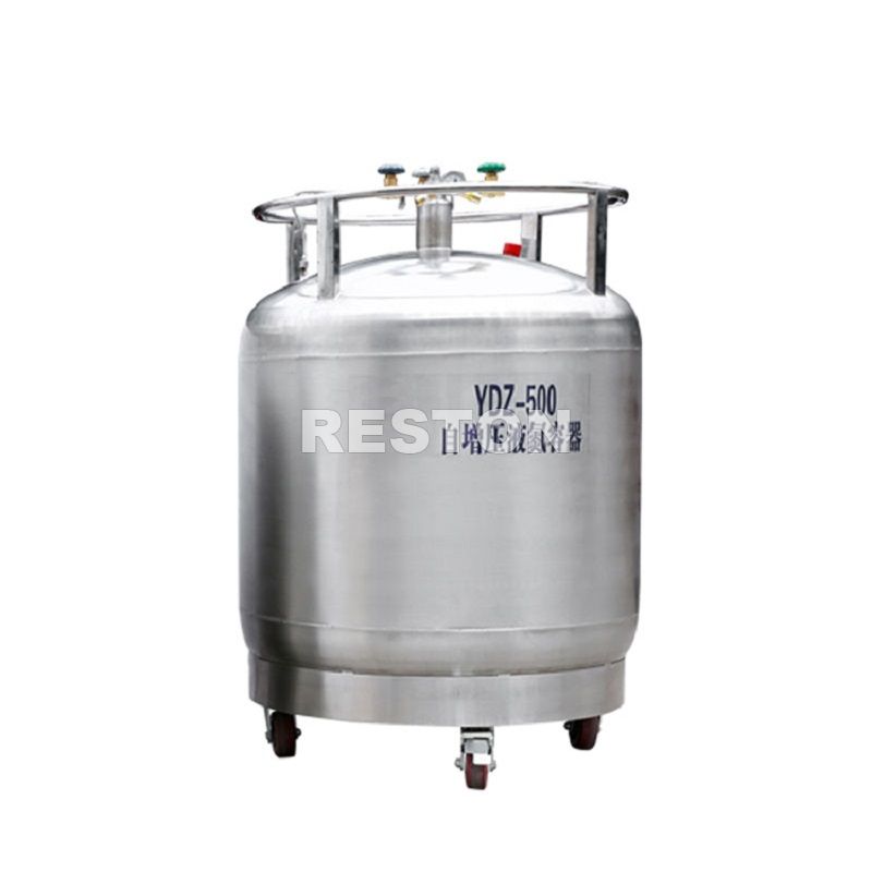 Self-pressurized Liquid Nitrogen Container