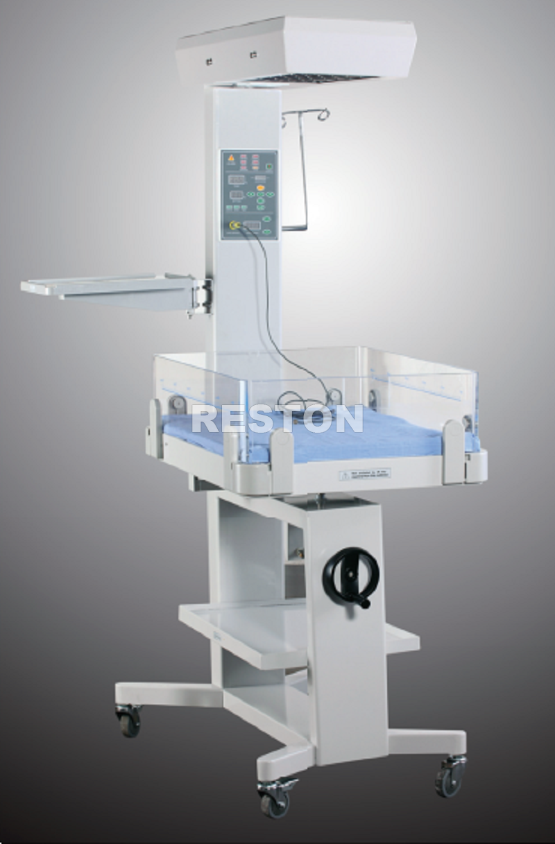 Infant radiant warmer for rescue and body temperature adjustment