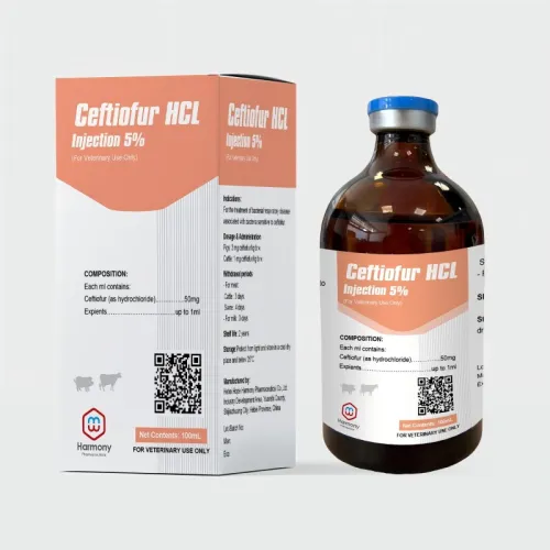 Ceftiofur HCL injection 5%