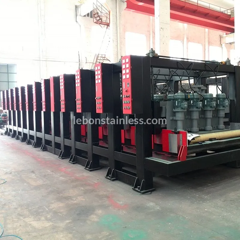 8K Mirror Polishing Machine for Stainless Steel Mirror Finish