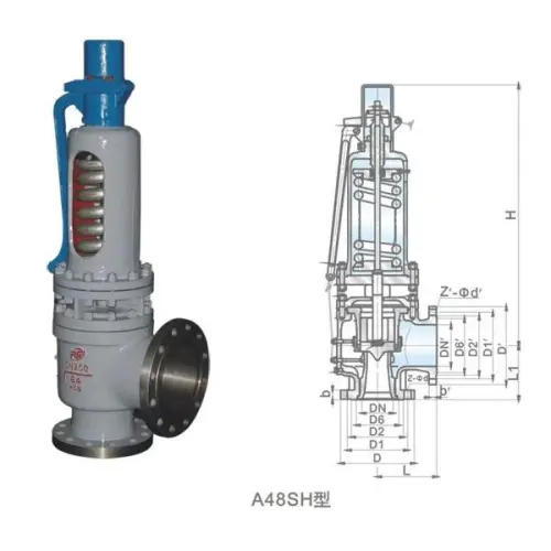 high pressure and high temperature safety valve, suppliers