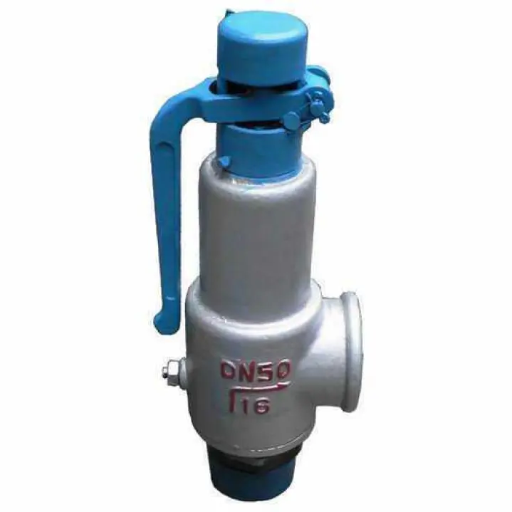 Spring low lift safety valve