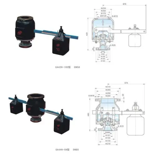 High-Pressure Lever Full Lift Safety Valve