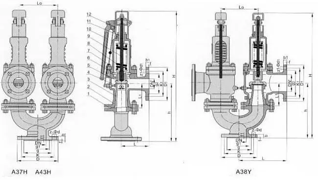 Twin Spring Lift Safety Valve