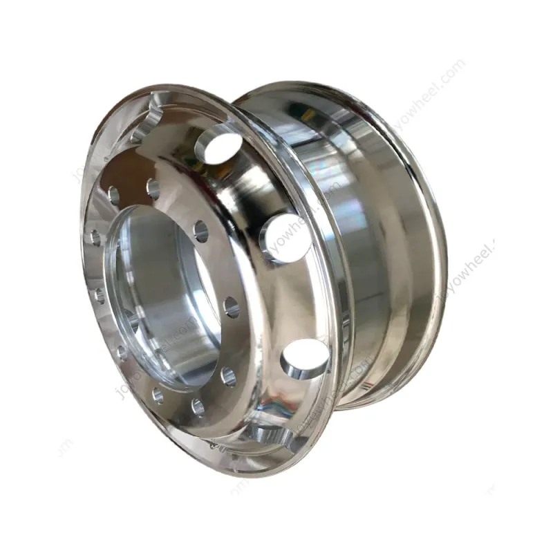 Forged aluminium alloy wheel rim 22.5X9.0