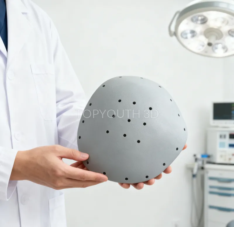 3D Printing Cranial Repair Implant Materials: PEEK vs. Titanium