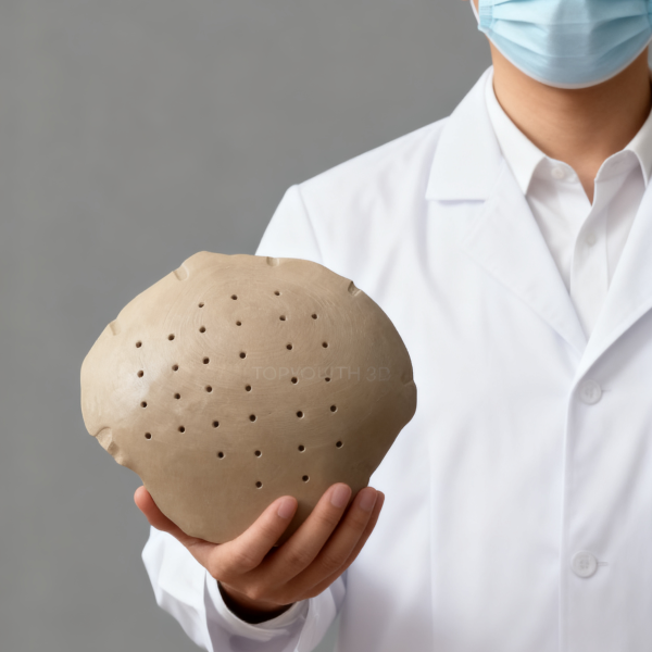 3D Printing Cranial Repair Implant Materials: PEEK vs. Titanium