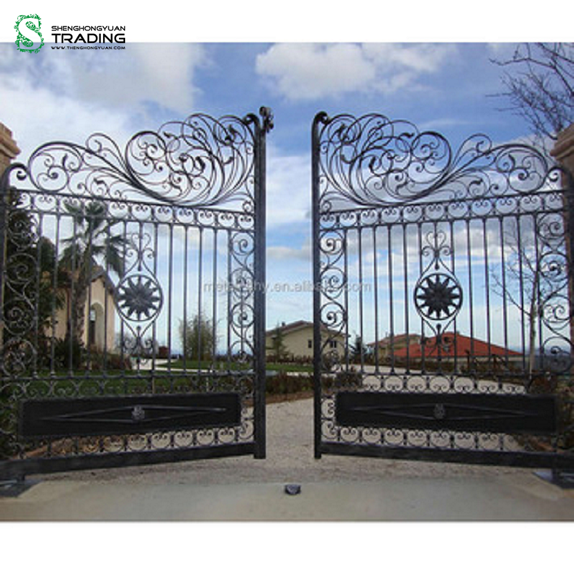 Wrought Iron Metal Gates