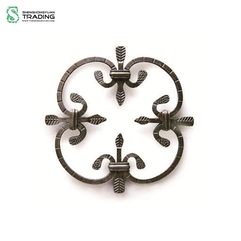 Decorative Ornamental Handmake Wrought Iron Rosettes