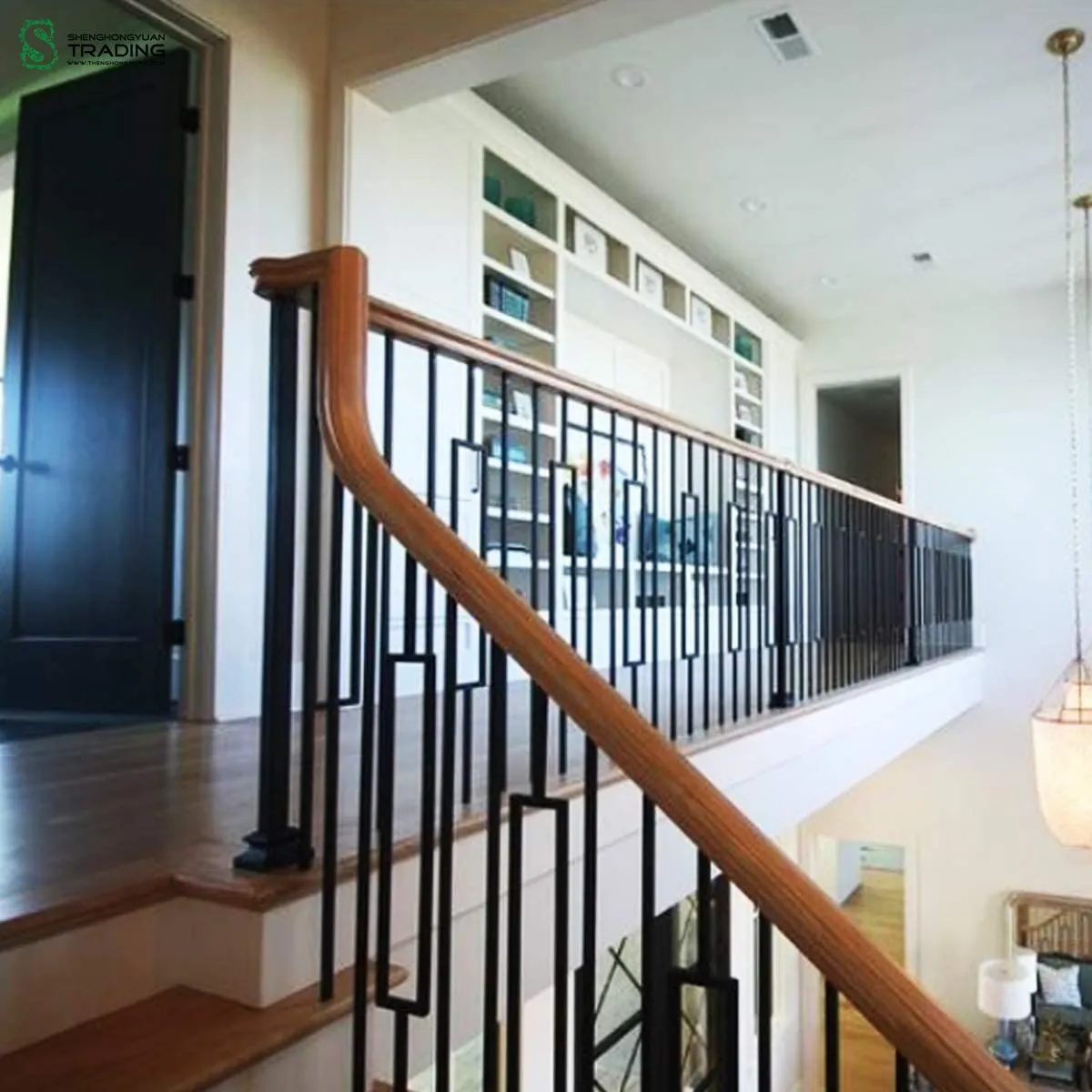 Stain Black Powder Coated Wrought Iron Pickets