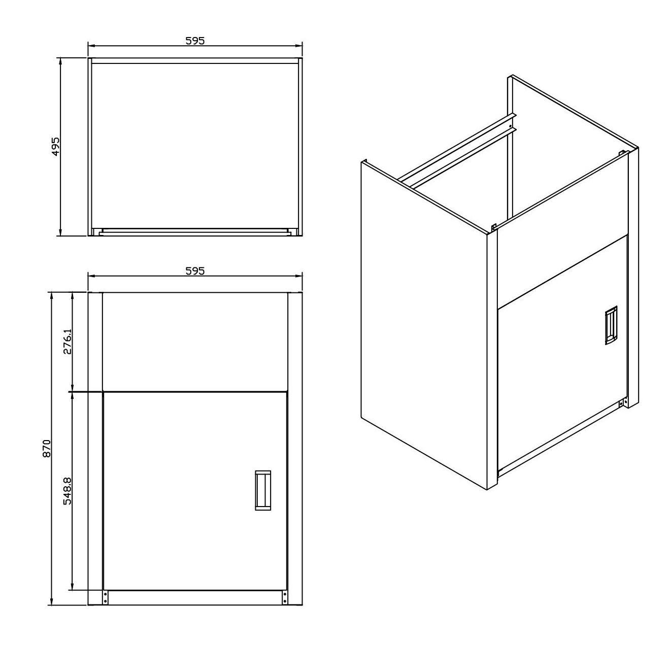 Laundry room watermark ss304 laundry tub LC600B