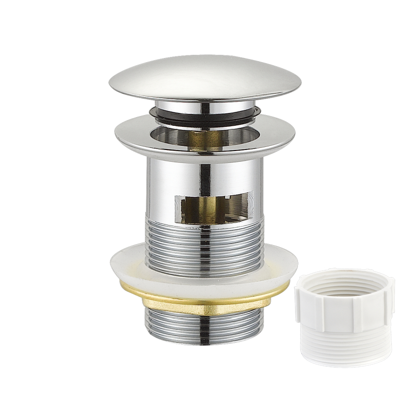 Bathroom Cabinet Ceramic Basin Brass Waste CY-28AS