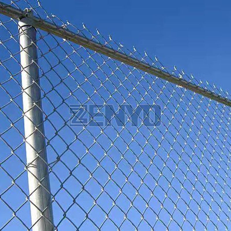 Galvanised Chain Link Fencing
