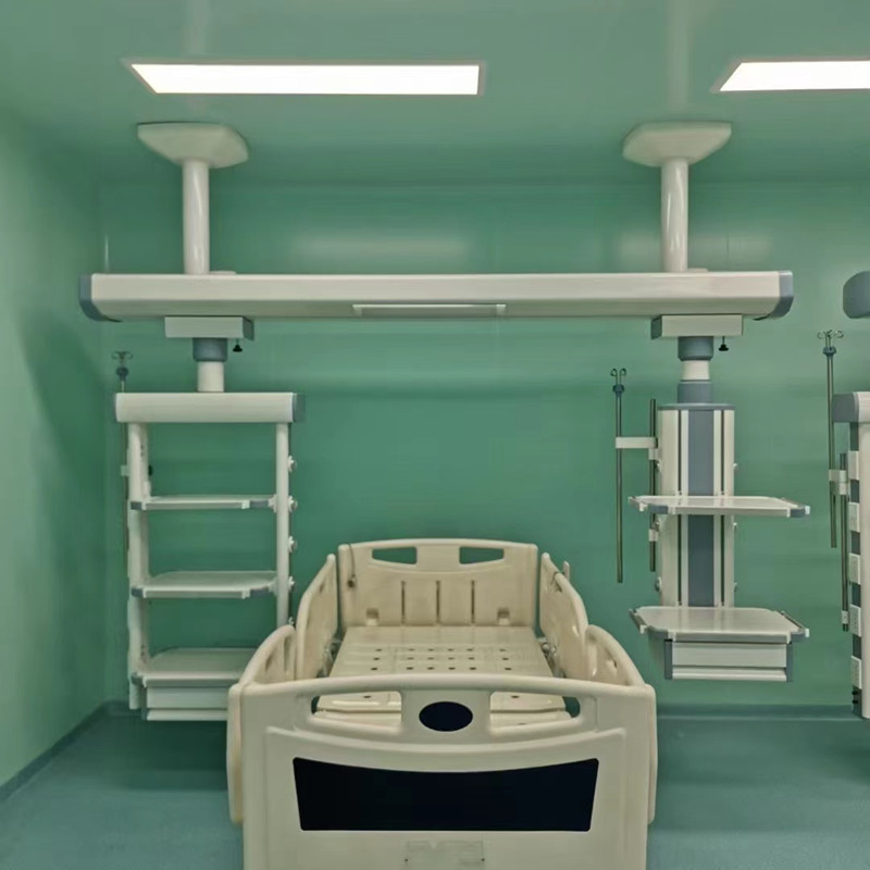 Surgical Ceiling ICU Vertical Pendant Suspension Tower