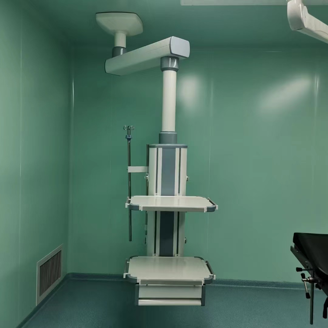 Surgical Ceiling ICU Vertical Pendant Suspension Tower