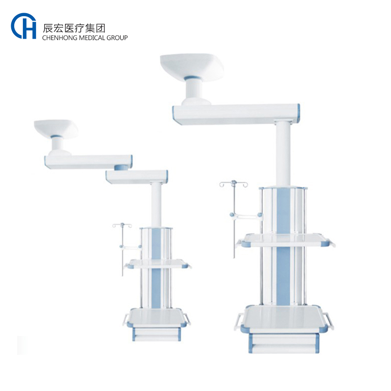 Surgical Ceiling ICU Vertical Pendant Suspension Tower